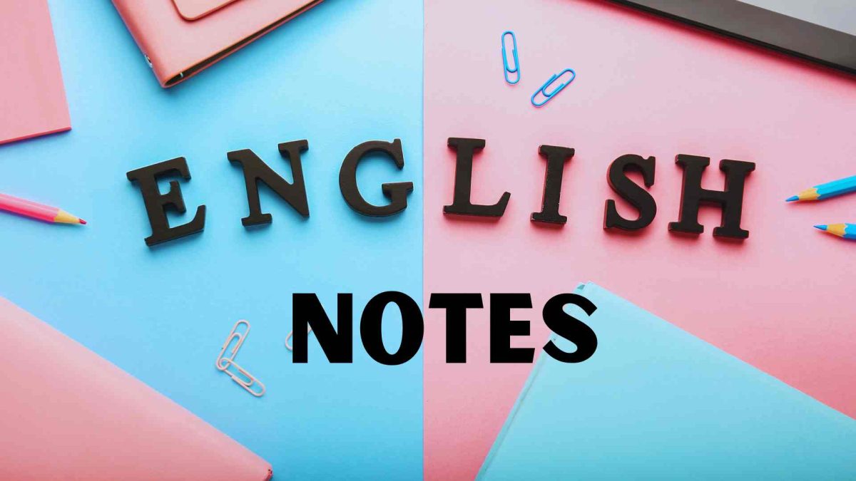 English Notes - Free Download: Form 1, 2, 3, 4 - Teachers Updates